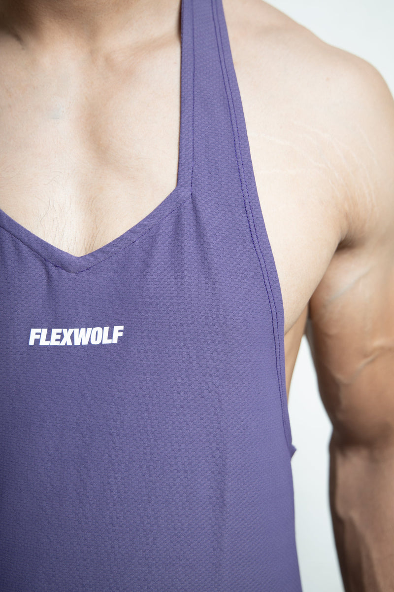 Back- Y Vest Purple – FLEXWOLF APPAREL